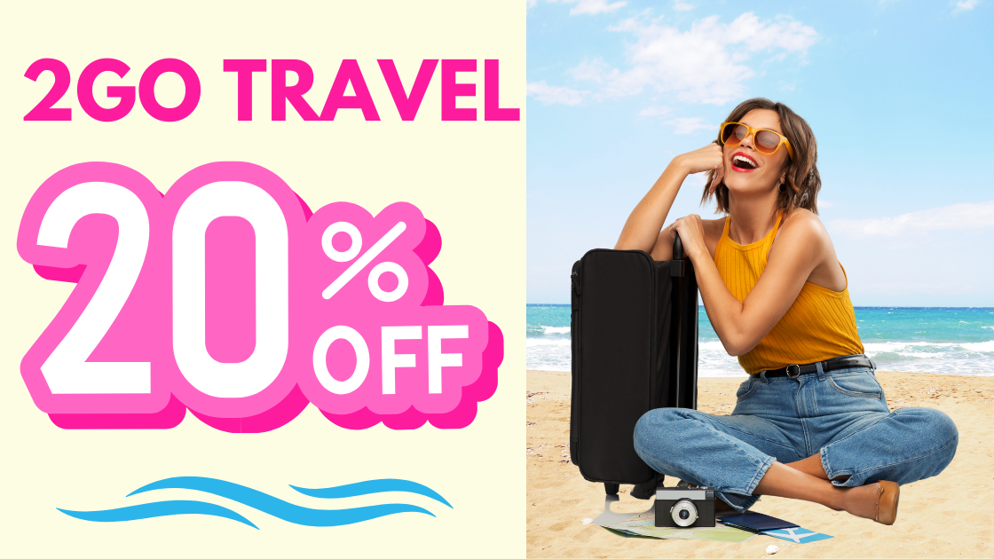2GO TRAVEL 20% OFF Promo for 2025
