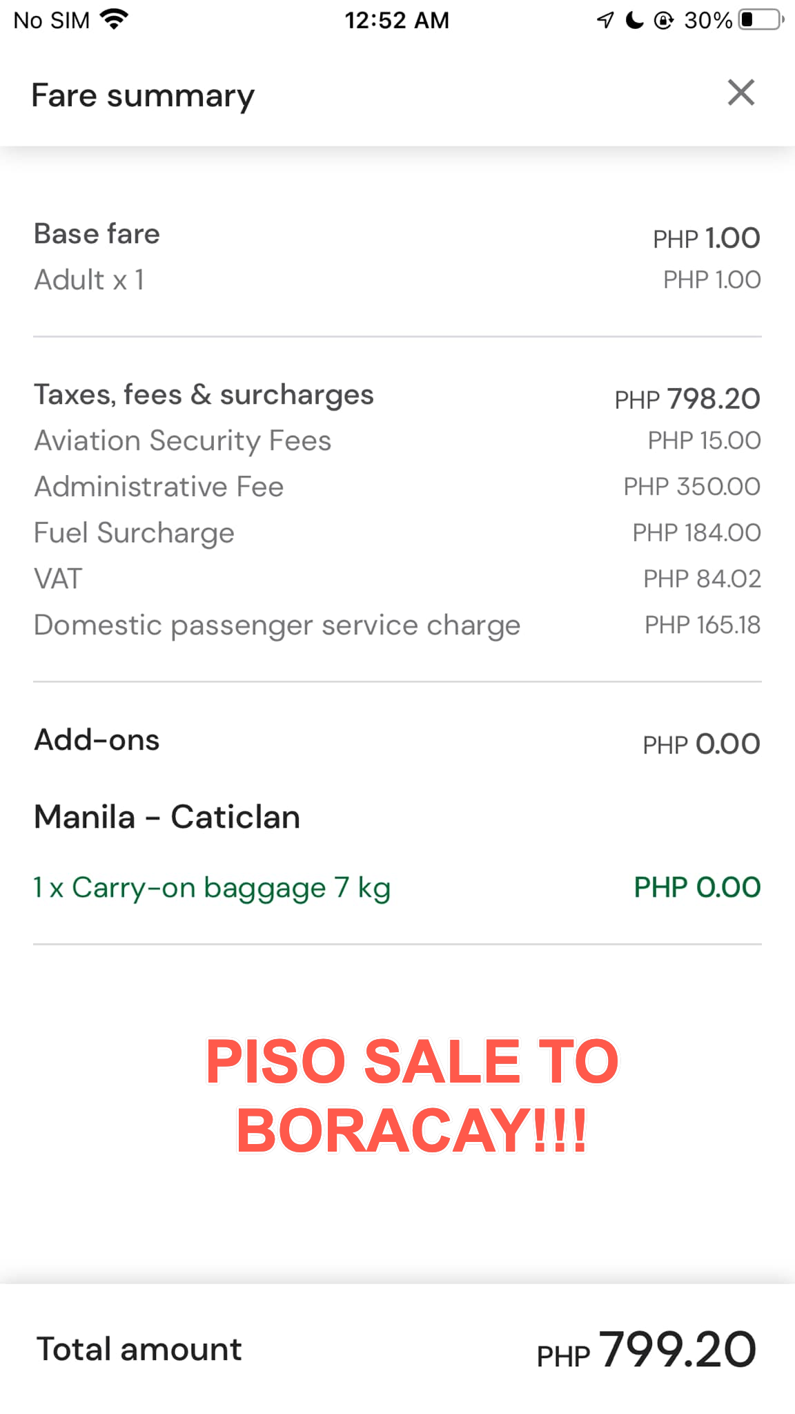 First Air Asia Piso Sale Promo for 2025 – Travel Period until June 2026